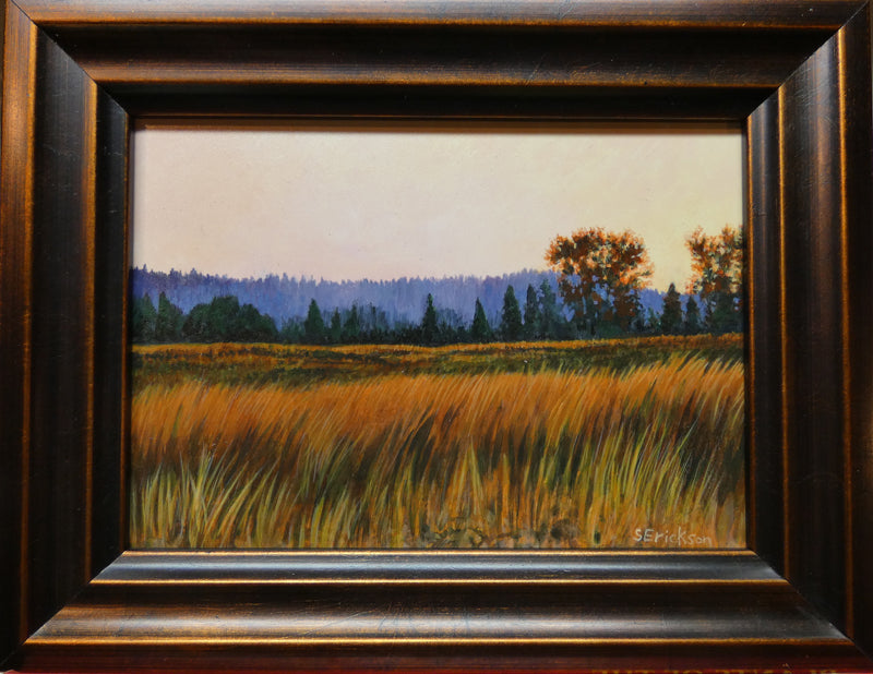 Drive By Sunset Acrylic Painting – Shari Erickson Art